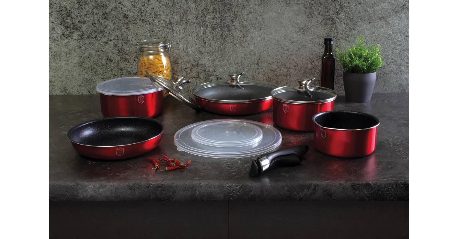 Berlinger Haus Burgundy 12 részes edénykészlet / Edénycenter.hu